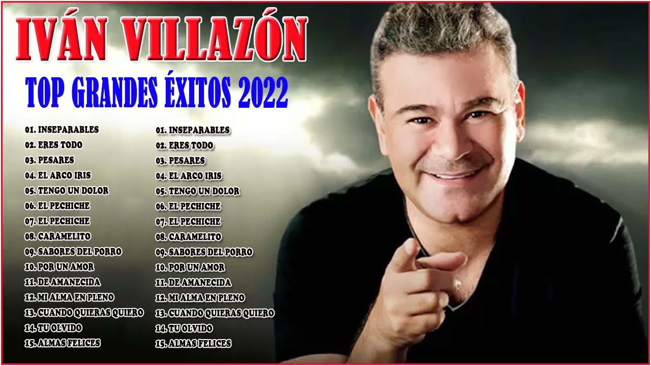 Iván Villazón Vallenatos Éxitos Mix 2022 - Las Vibrantes Canciones de ...