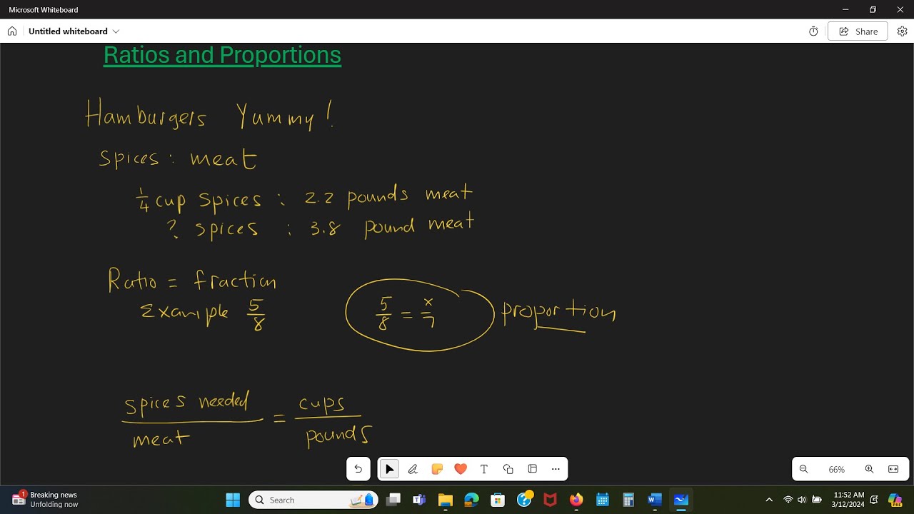 Ratios And Proportions In Everyday Life YouTube Ratios And Proportions In Everyday Life YouTube
