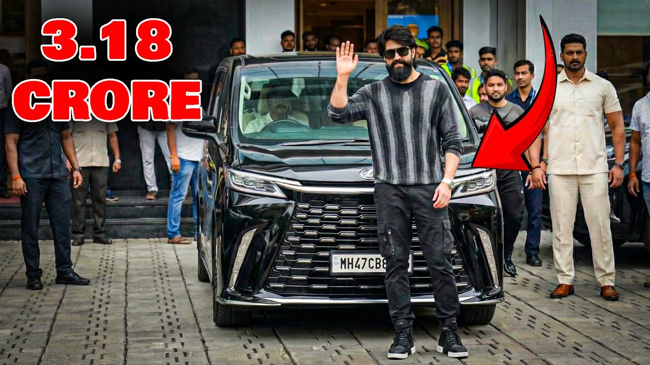 KGF Star Yash Buy New Lexus LM 350H | BOSS NUMBER PLATE - YouTube