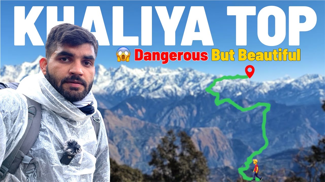 Most Dangerous Trek of Uttarakhand 😱 Khalia Top Munsiyari ...