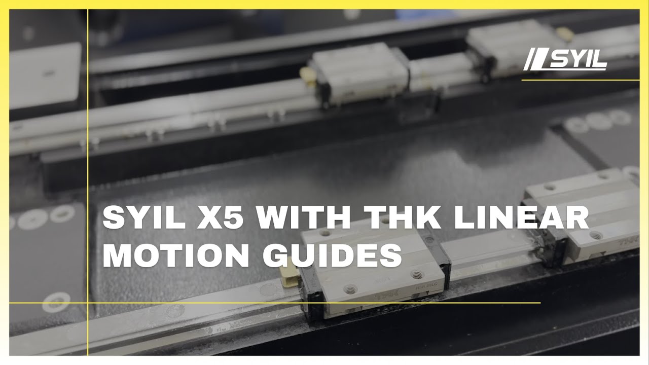 SYIL X5 With THK Linear Motion Guides - High-Performance CNC - YouTube