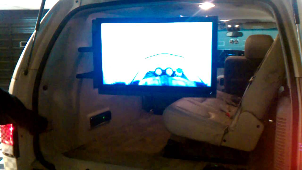 A.V.E custom L.E.D tv install - YouTube