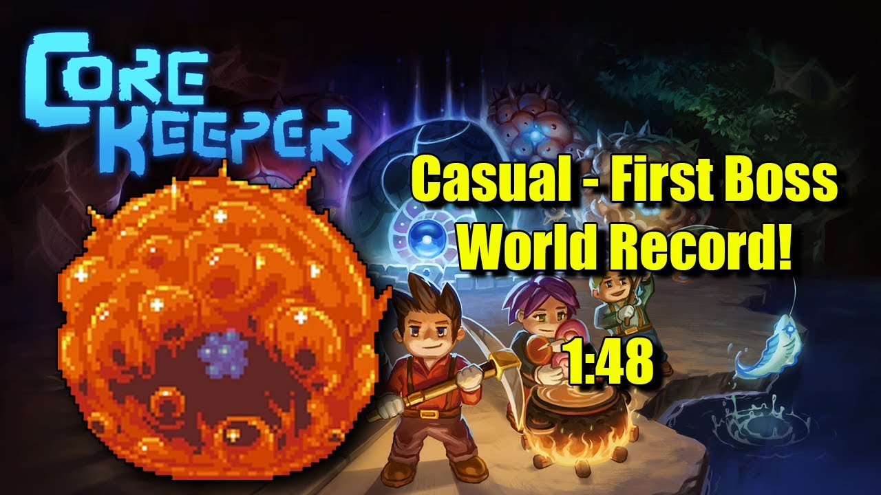Core Keeper First Boss [Cas WR] - 1:48 *outdated* - YouTube