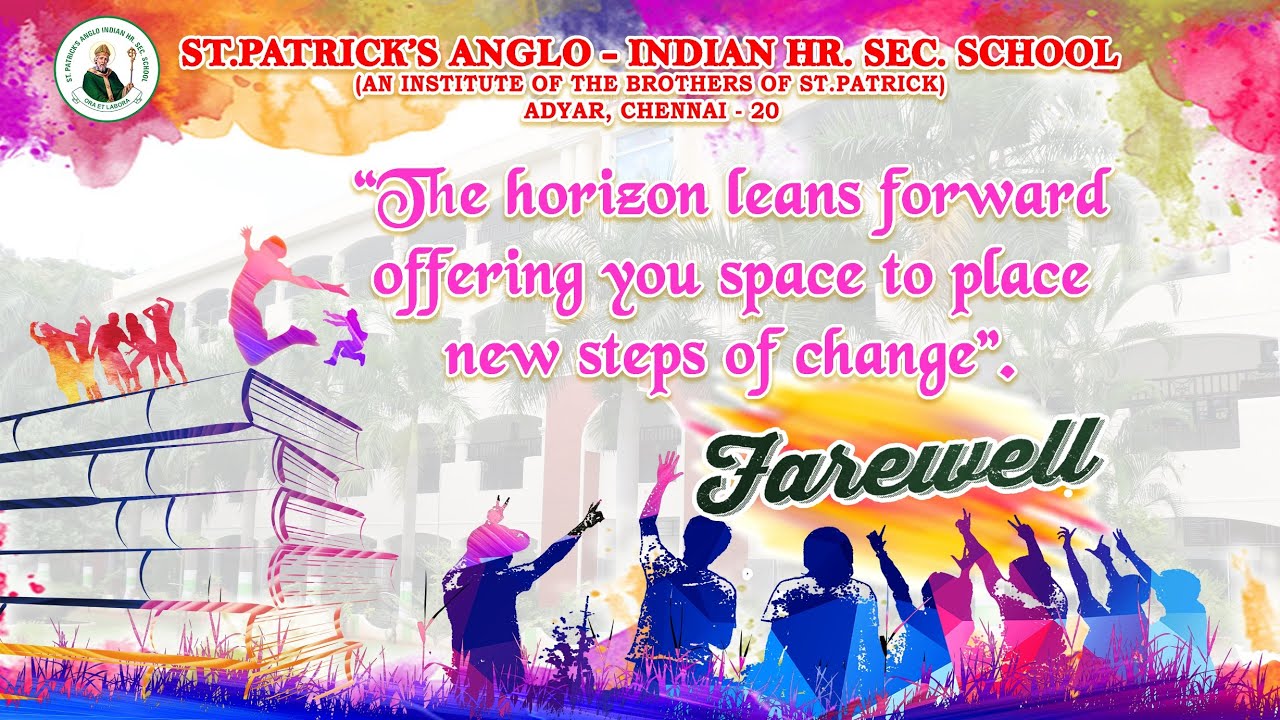 FAREWELL || CLASS 12TH || ST.PATRICKS ANGLO-INDIAN HR. SEC. SCHOOL ...