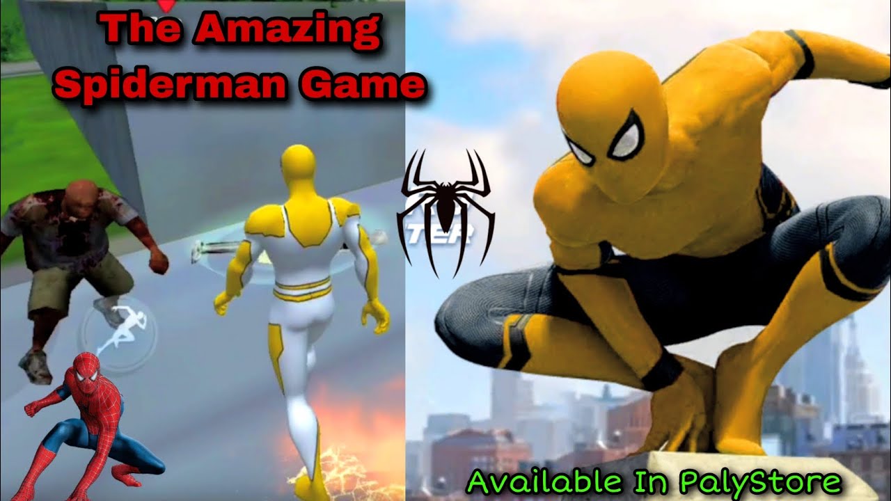 🕸 Amazing Spiderman Game | Spider Rope Game | Spiderman Android game ...