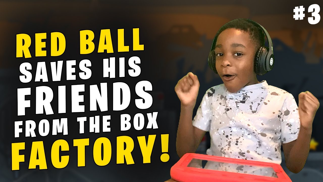 Red Ball SAVES HIS FRIENDS! (Red Ball 4 Levels 31 - 45, World #3) - YouTube