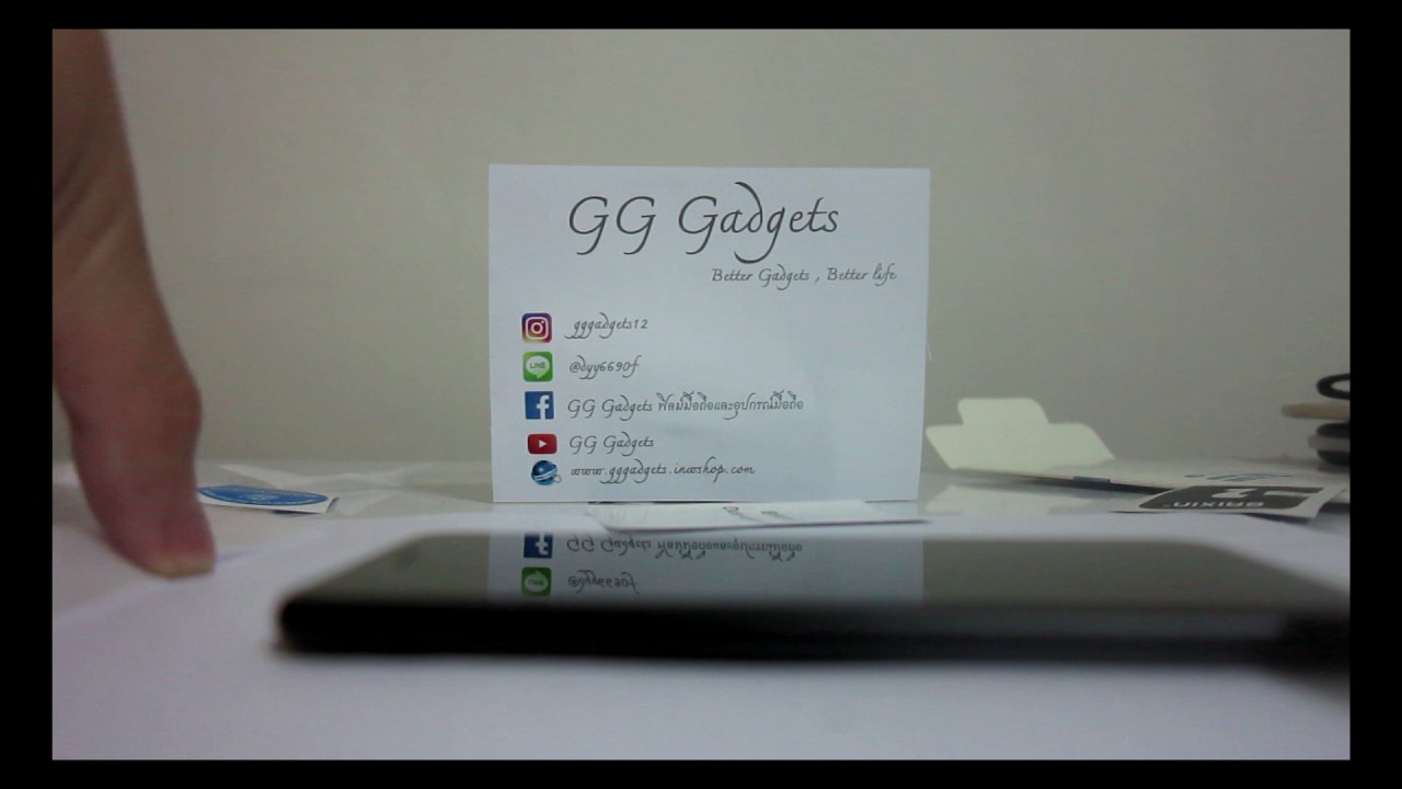 สอนติดฟิลม์มือถือง่ายๆ By GG Gadgets - YouTube