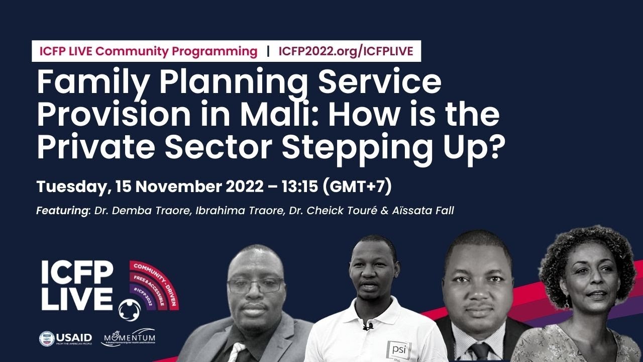 Family Planning Service Provision in Mali: How is the Private Sector ...