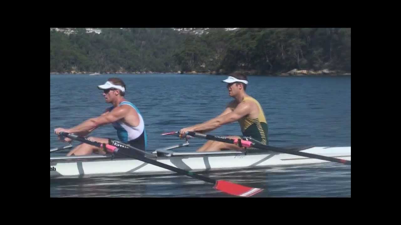 Sculling Mens double scull - YouTube
