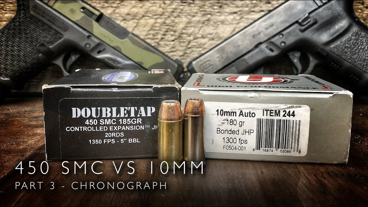 450 SMC...the 10mm for 45acp guys. - YouTube