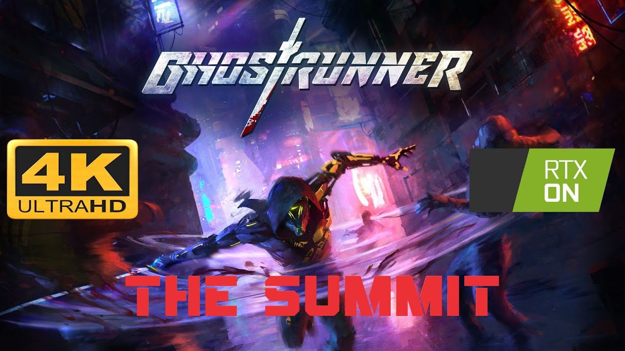 Ghostrunner - Level 16 The Summit (4K Final Boss) - YouTube