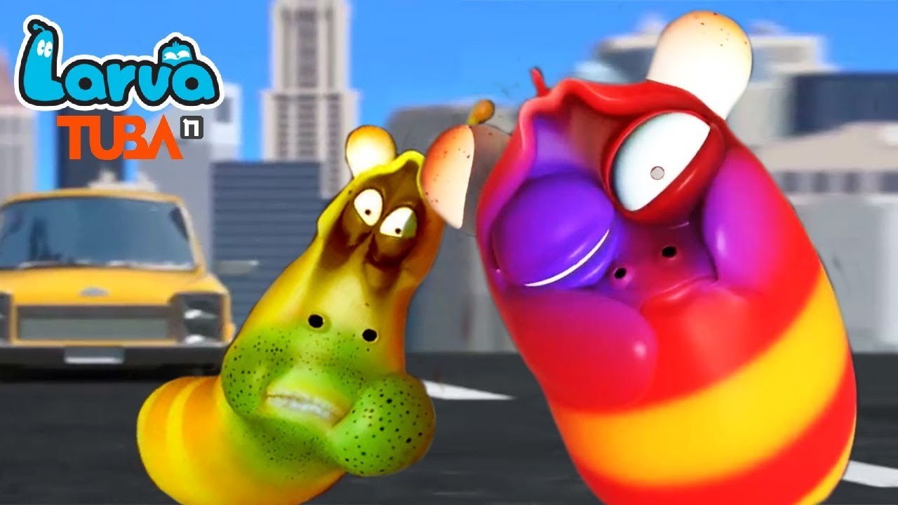 Larva Cartoon Full Movie 2018 | Wiper - Rain - Street Larva | Larva ...