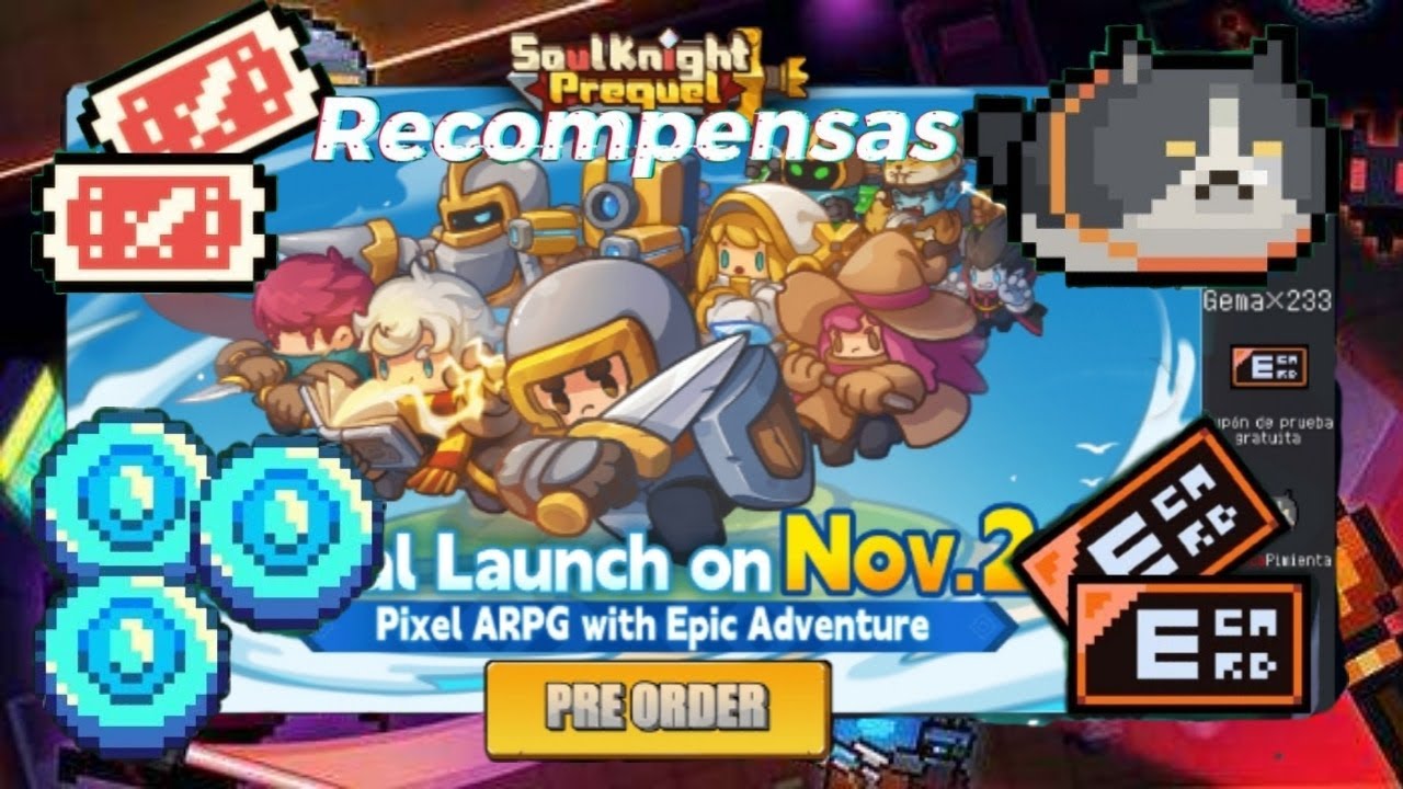 Reclama ya Todas Estas Recompensas Por El Lanzamiento De Soul Knight ...