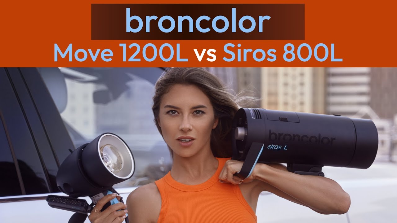 Outdoor Lighting Review: Broncolor. Luxury Photoshoot - YouTube