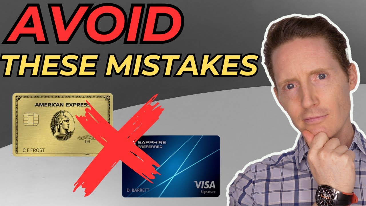 9 Credit Card MISTAKES That Are Holding You Back - YouTube