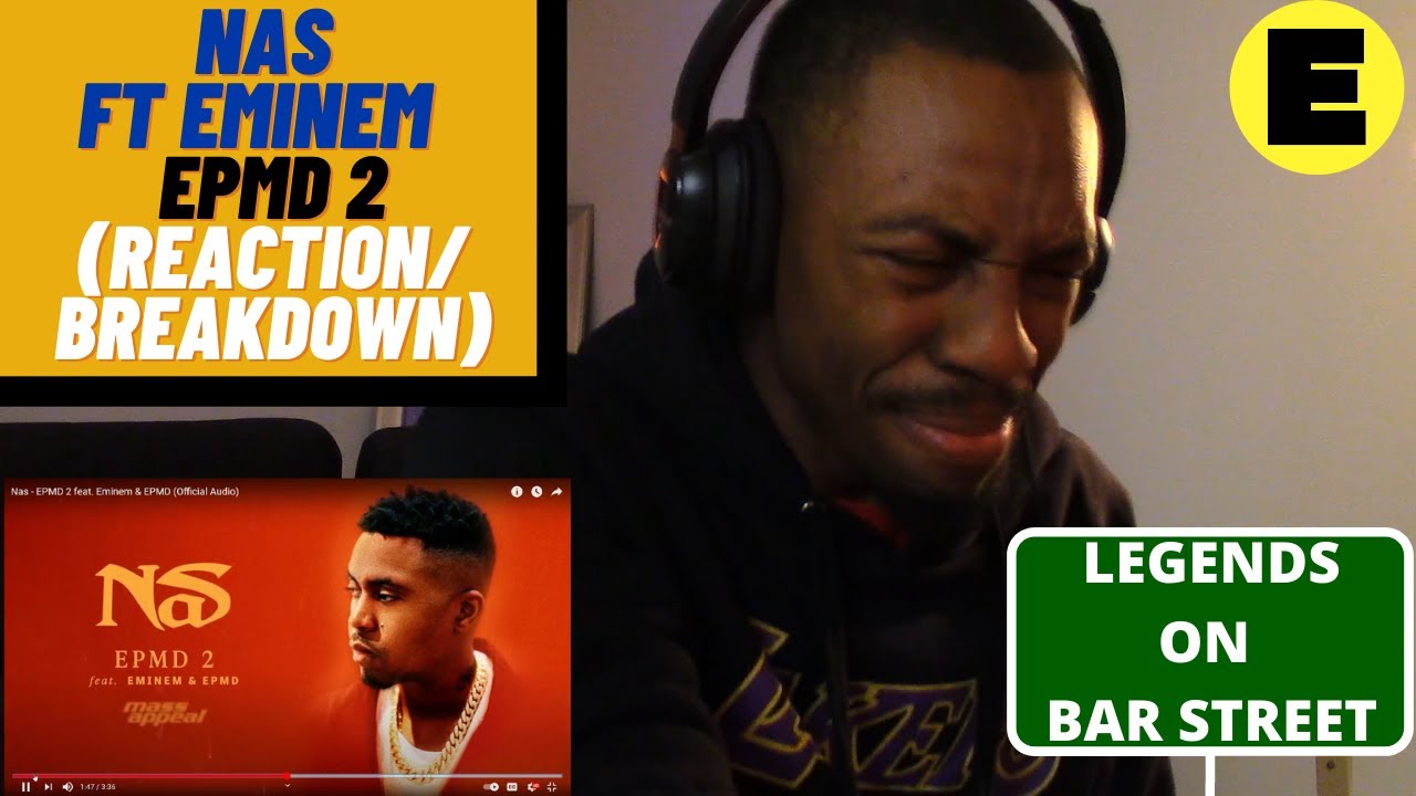 {HIPHOP WAITED FOR THIS!} NAS FT EMINEM & EPMD "EPMD2" (FIRST REACTION ...