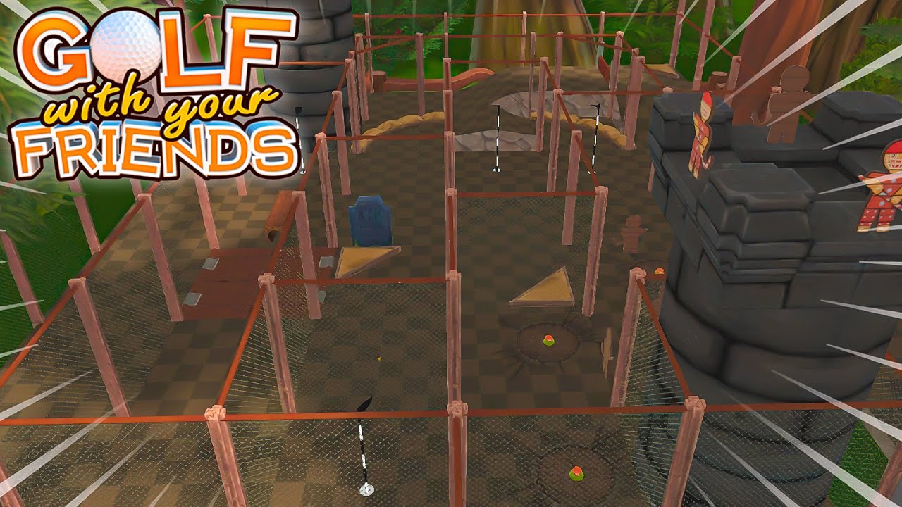 NEW Cops And Robbers Map In Golf With Friends - YouTube