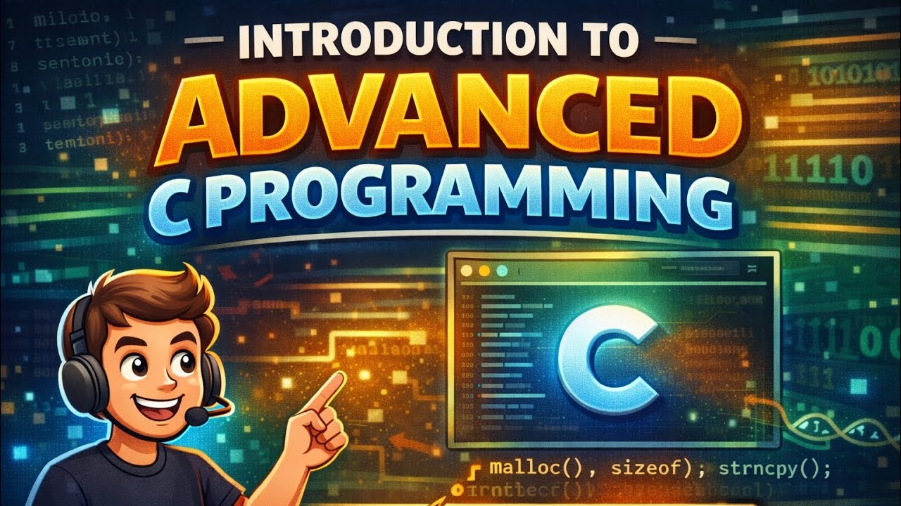 Introduction to advanced C programming - YouTube