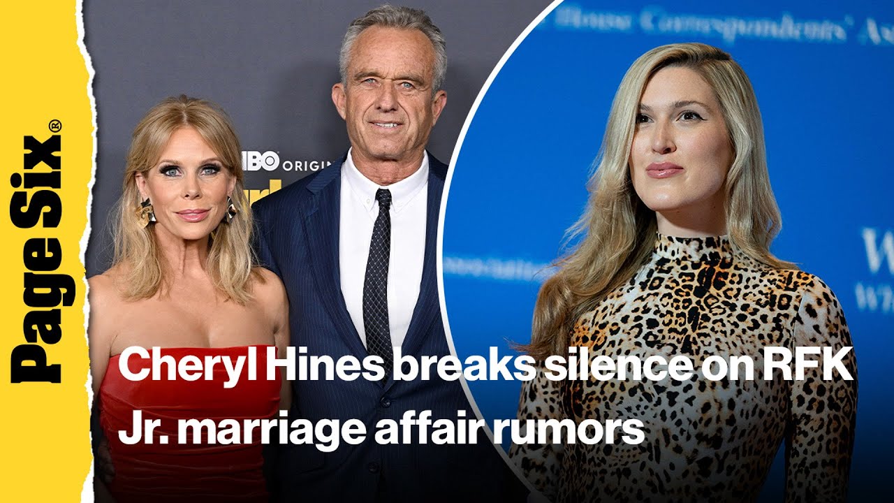 Cheryl Hines breaks silence on RFK Jr. marriage rumors a year after his ...