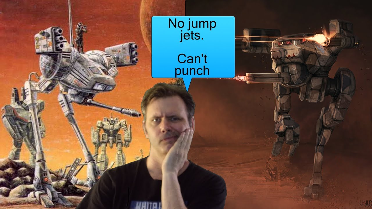 The Battletech Locust: The dog of the original light mechs - YouTube