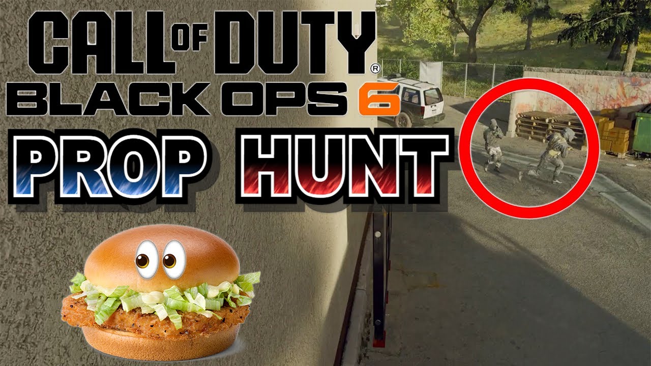 BO6 Prop Hunt Episode 4: "A DRIVE THRU HIGH SPEED CHASE!" - YouTube