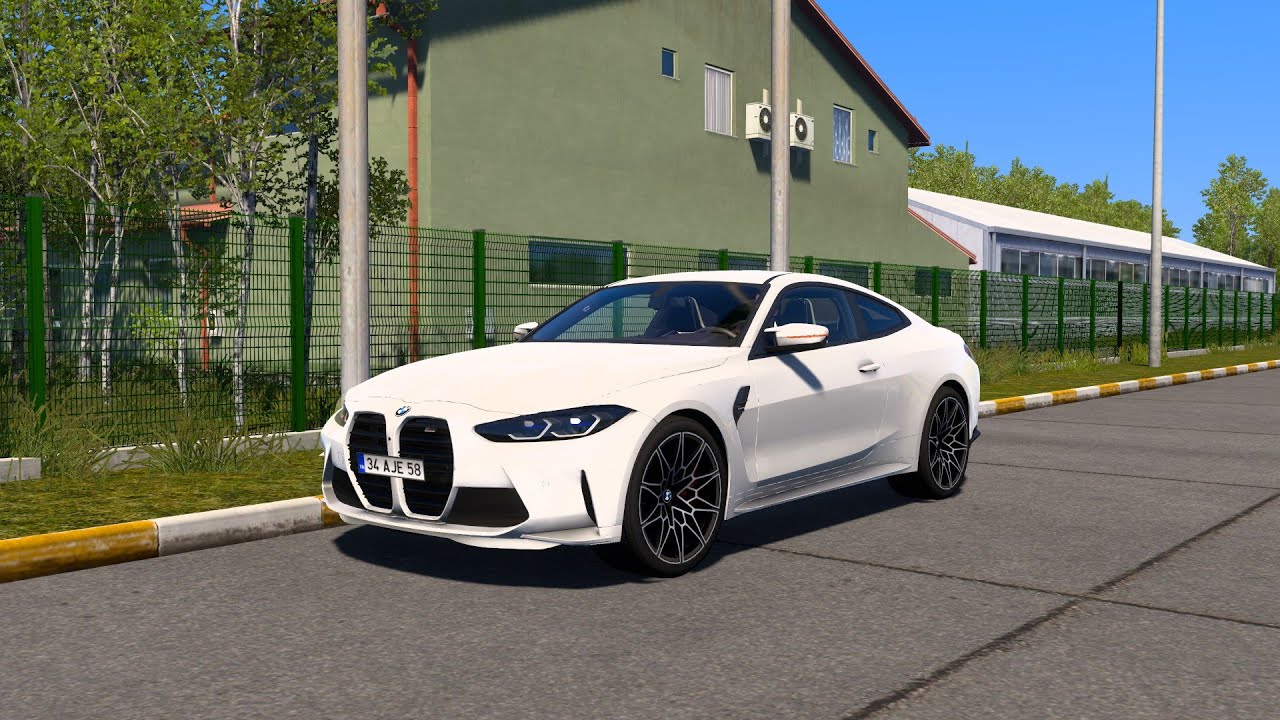 GKVFJX GAMING ETS2 NEW FIX UPDATE CAR MOD BMW M4 G82 COMPETITION BY ...
