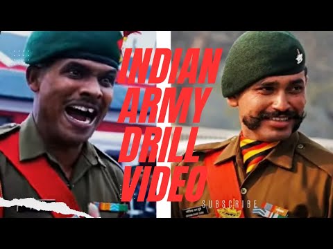 INDIAN ARMY DRILL INSTRUCTOR | ARMY DRILL TRAINING | MUST WATCH | - YouTube