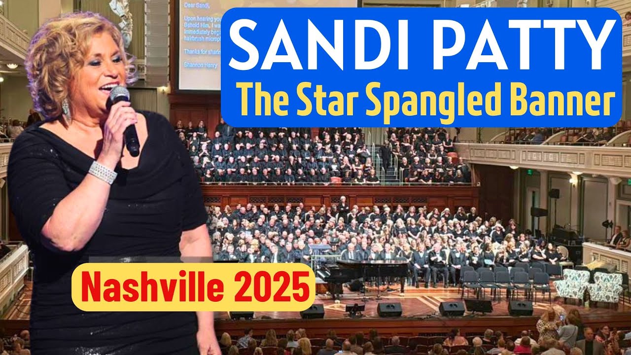 The Star Spangled Banner with Sandi Patty and the Music City ...
