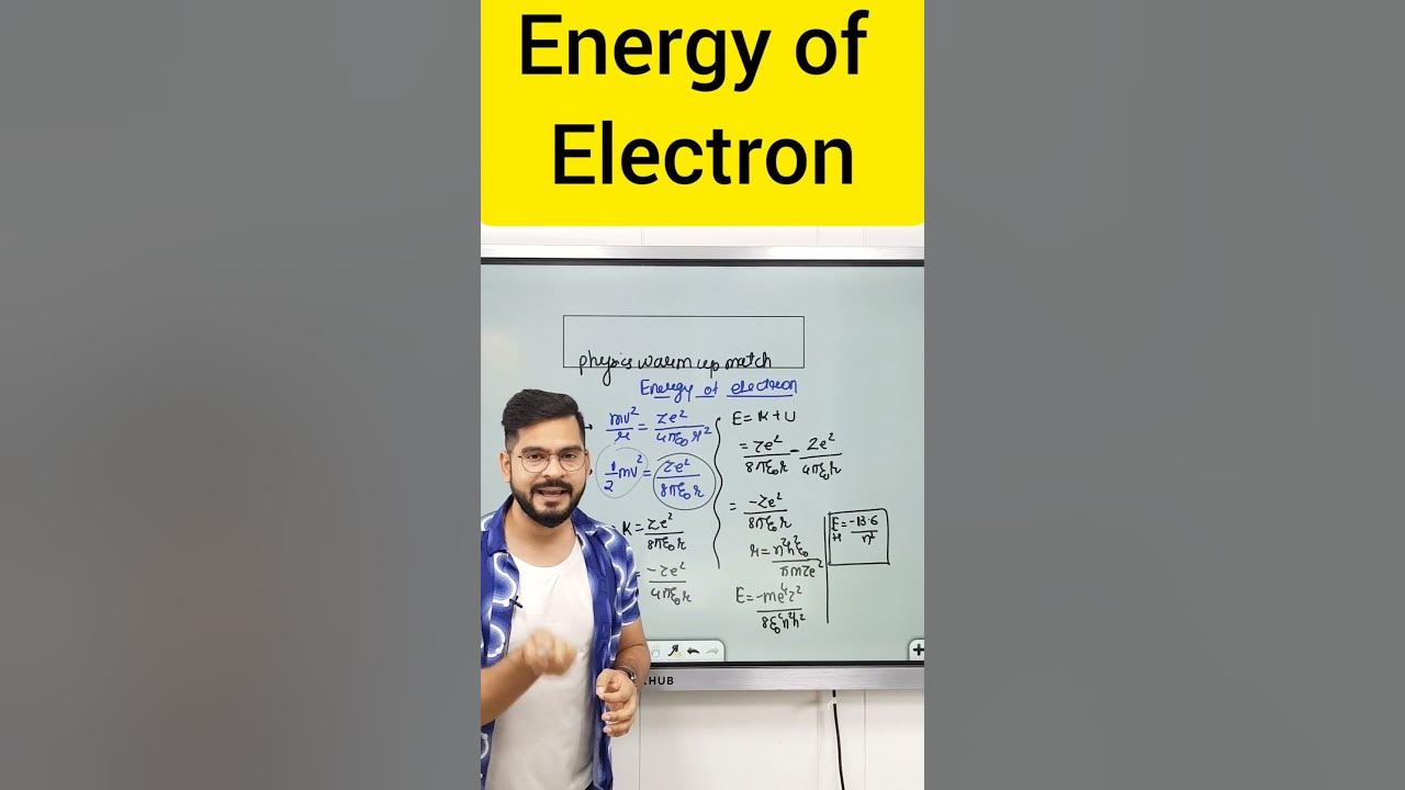 Energy of Electron | Atoms Class 12 Physics | warm-up match with physics Sachin sir - YouTube