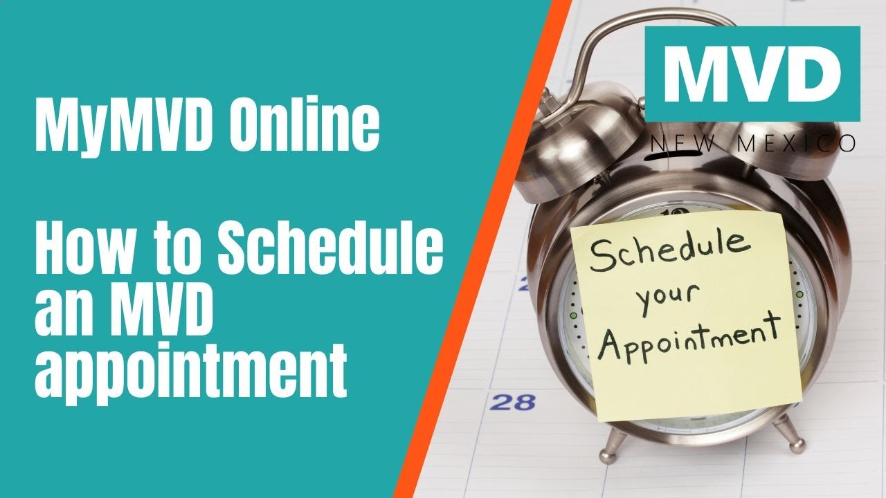Scheduling an MVD Appointment Online - YouTube
