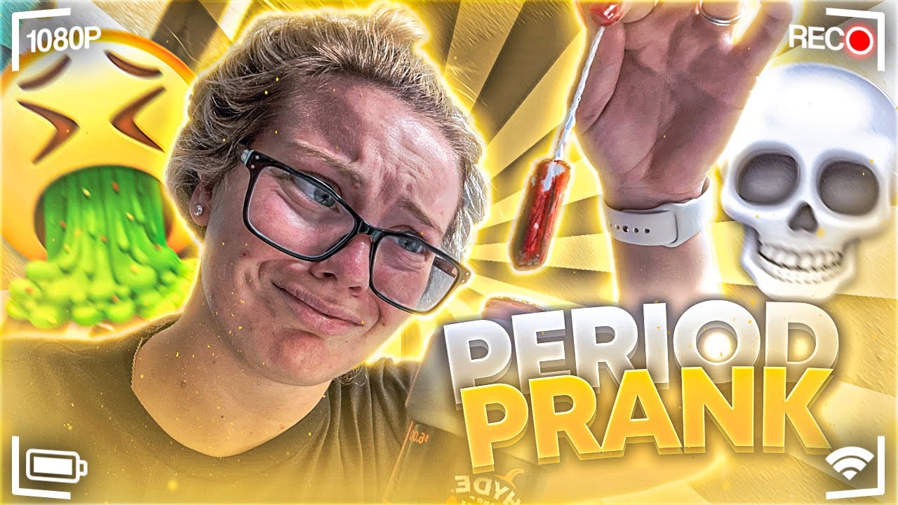 Period Prank on Bestfriend *HILARIOUS* - YouTube