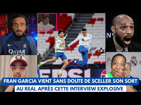 🚨🤯SCANDALE AU REAL MADRID : FRAN GARCIA ATTAQUE KYLIAN MBAPPÉ DANS UNE INTERVIEW CHOC !