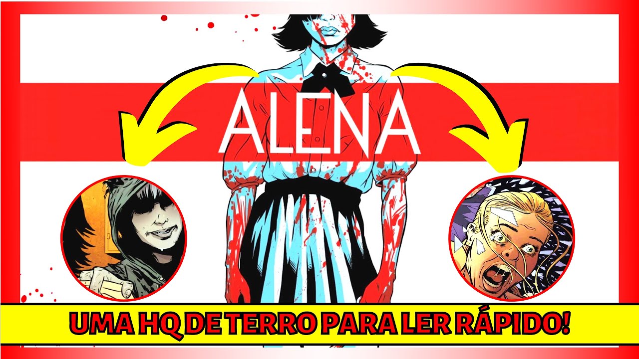 ALENA (RESENHA): QUADRINHO DE TERROR SUECO! // AVEC EDITORA // KIM W ...
