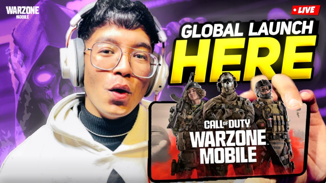 WARZONE MOBILE INDIA LIVE | NEW UPDATE IS HERE | LETS GOO 😍🇮🇳 - YouTube