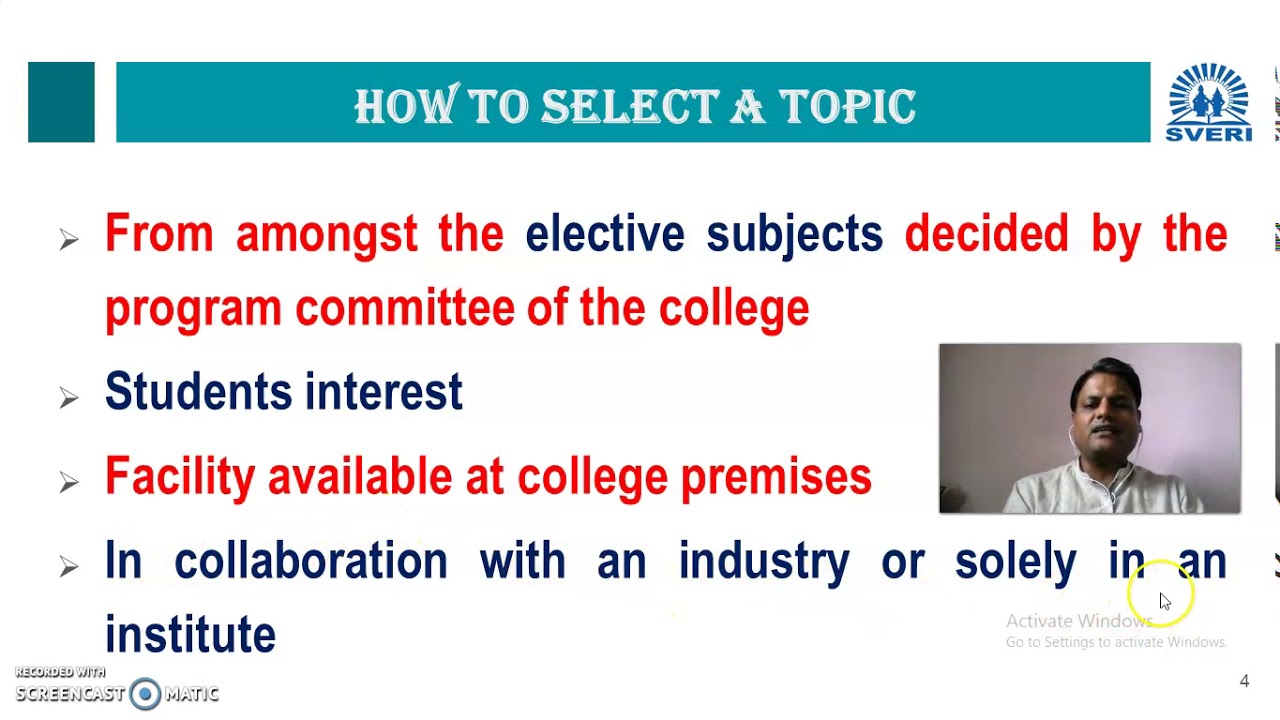 Practice School and Project Work of B Pharmacy as per PCI Curriculum ...