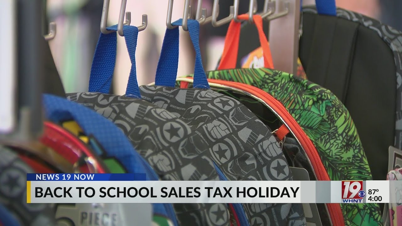 Back to School Sales Tax Holiday Kicks Off | | July 18, 2025 | News 19 at 4 p.m. - YouTube