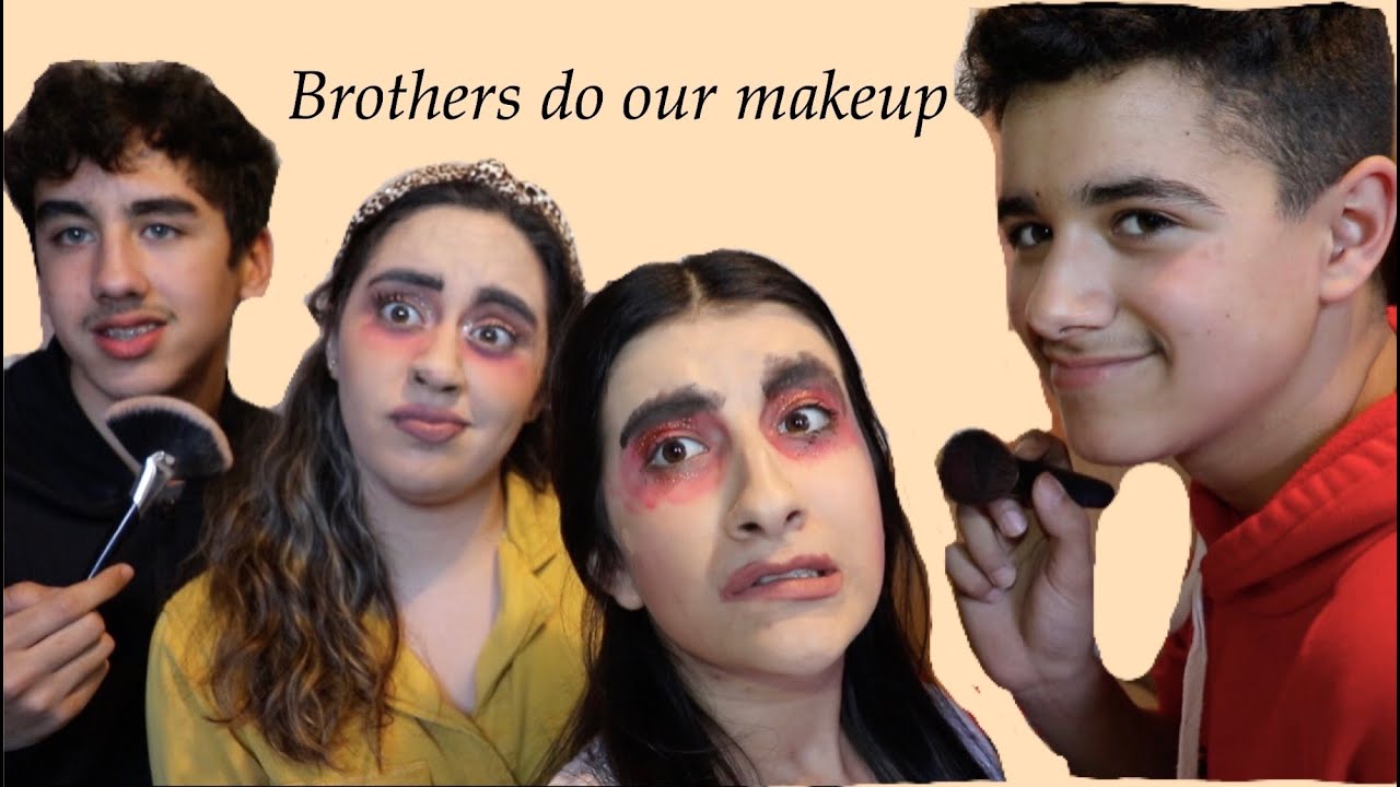 BROTHERS DO OUR MAKEUP| J&A - YouTube