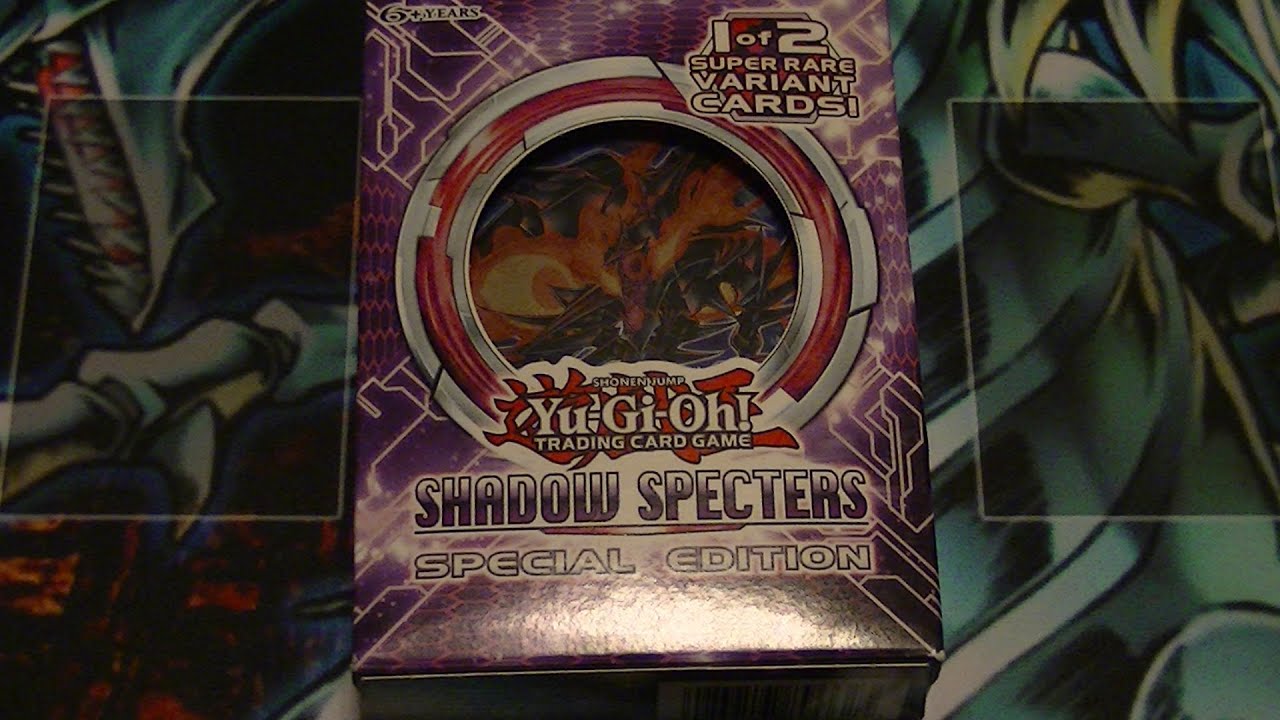 Unboxing Yu-Gi-Oh! Shadow Specters Special Edition Box - YouTube