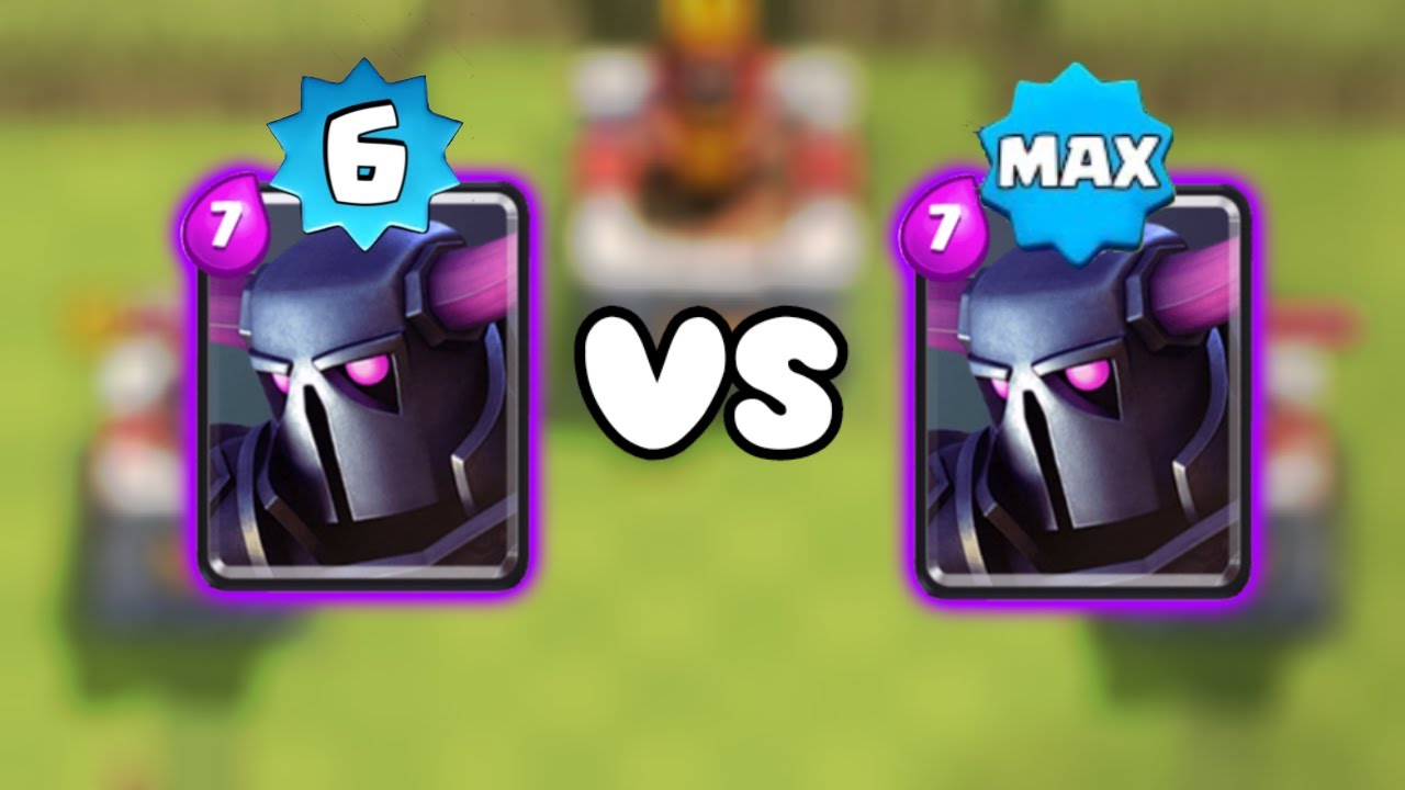 6 Level PEKKA vs 14 Level PEKKA - YouTube