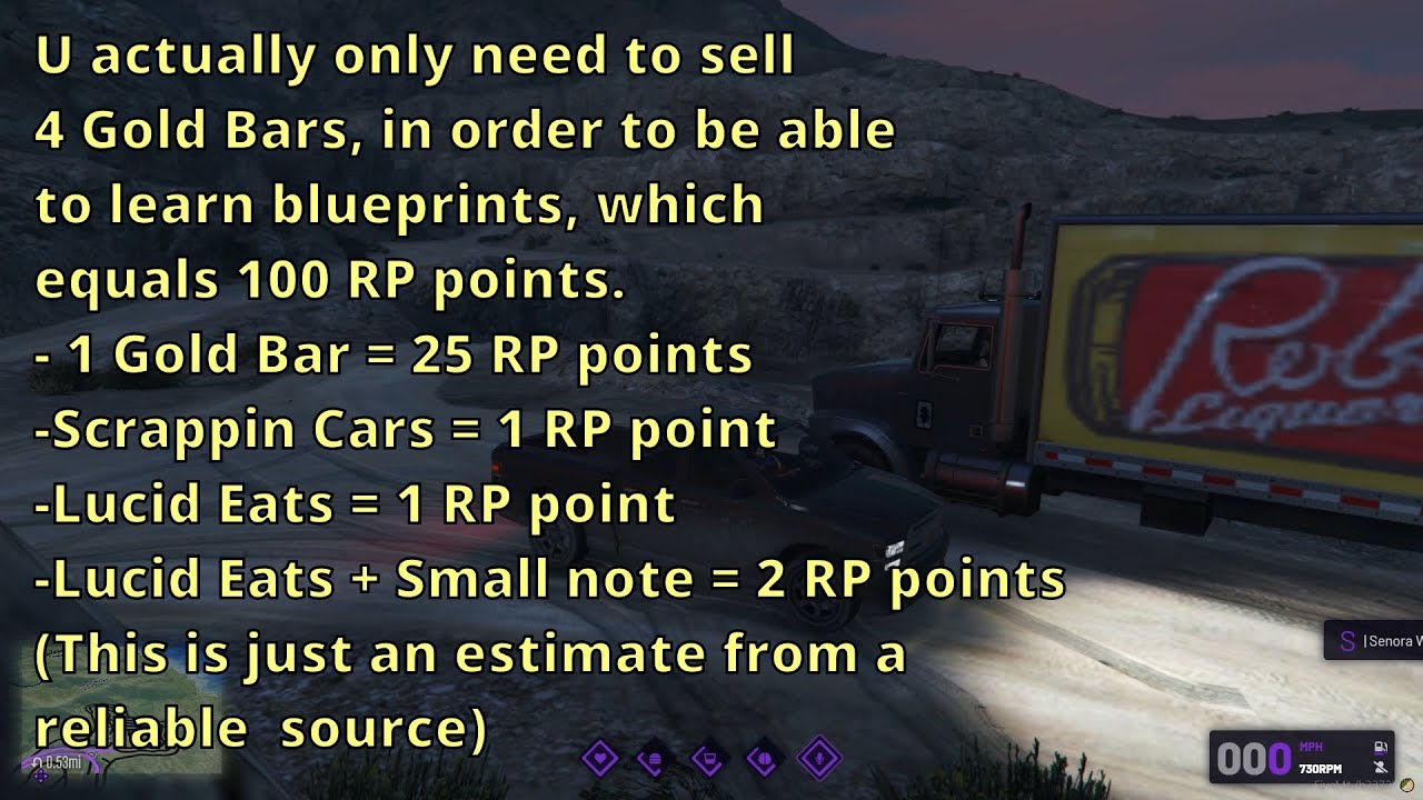 How Many RP Points Do You Need to Learn Blueprints!? + Some PShadow ...