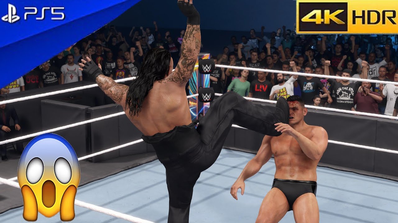 WWE 2K24- Undertaker vs Gunther - NO HOLDS BARRED MATCH- WWE 2K24 ...