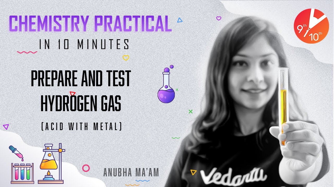Prepare and Test Hydrogen Gas (Acid with Metal) 🧪 | Chemistry ...