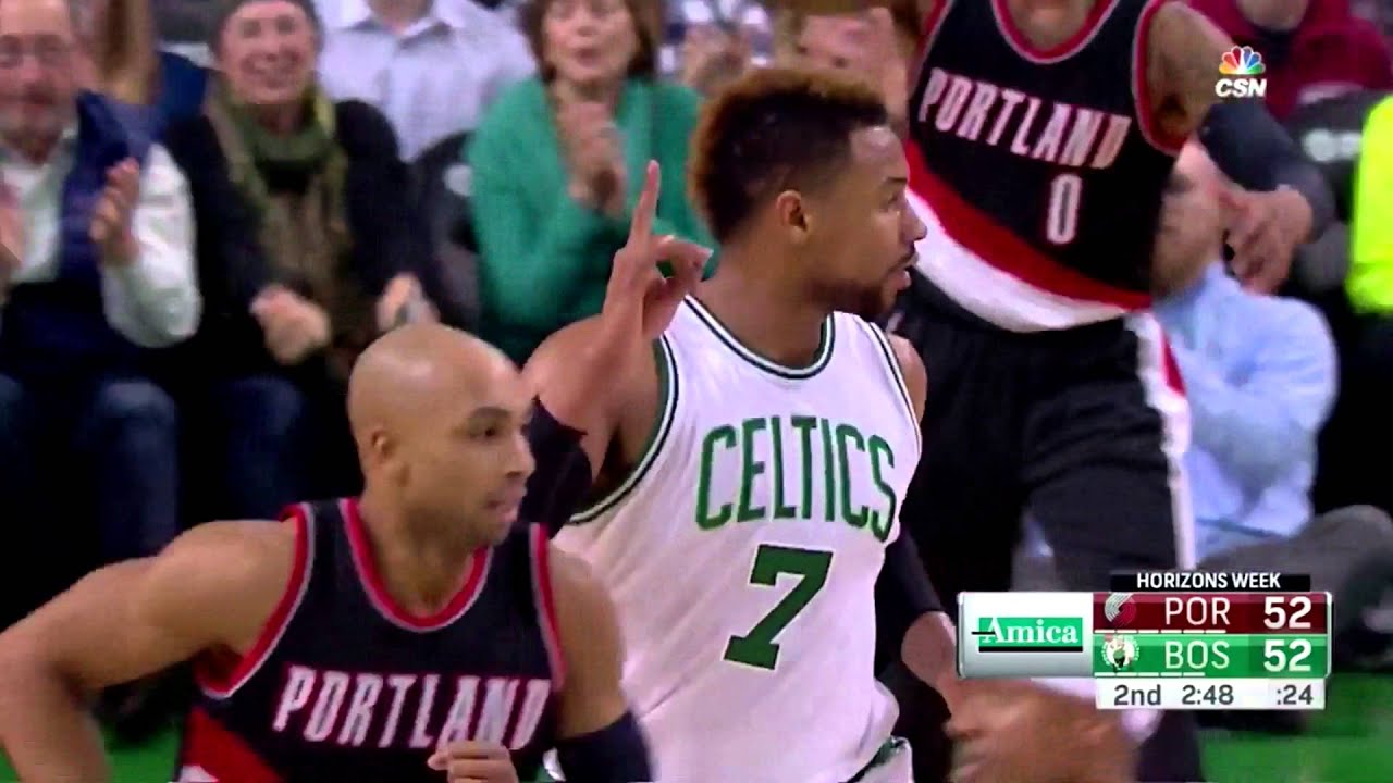 Jared Sullinger Dunks vs. Portland Trail Blazers (03/02/2016) - YouTube