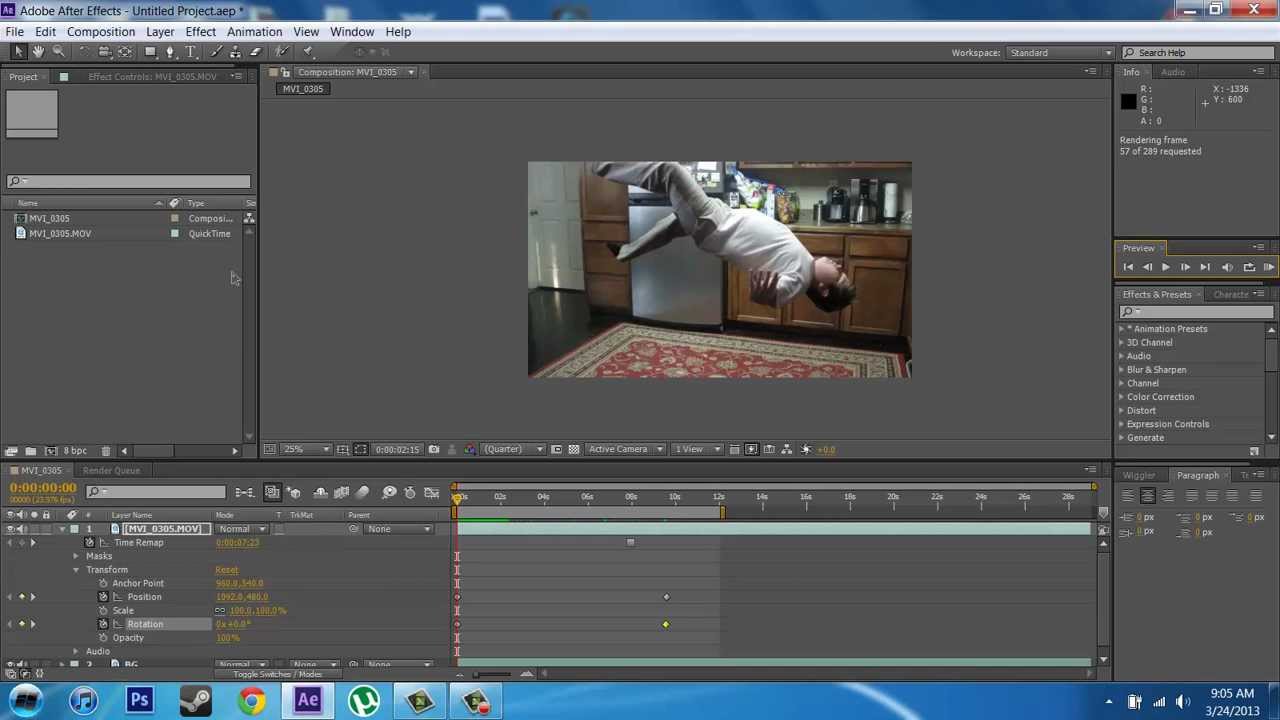 After Effects tutorial : Levitation - YouTube