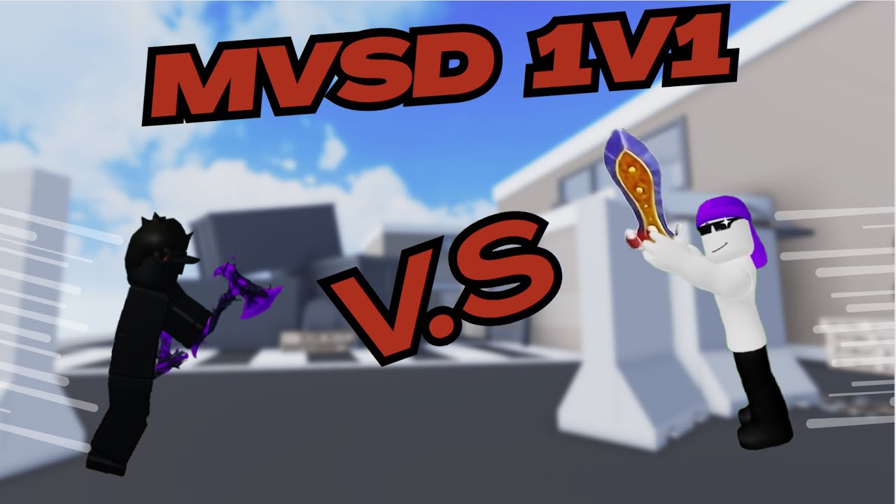 I 1v1ed MVSDNOOBS (Murderers Vs Sheriff Duels) - YouTube