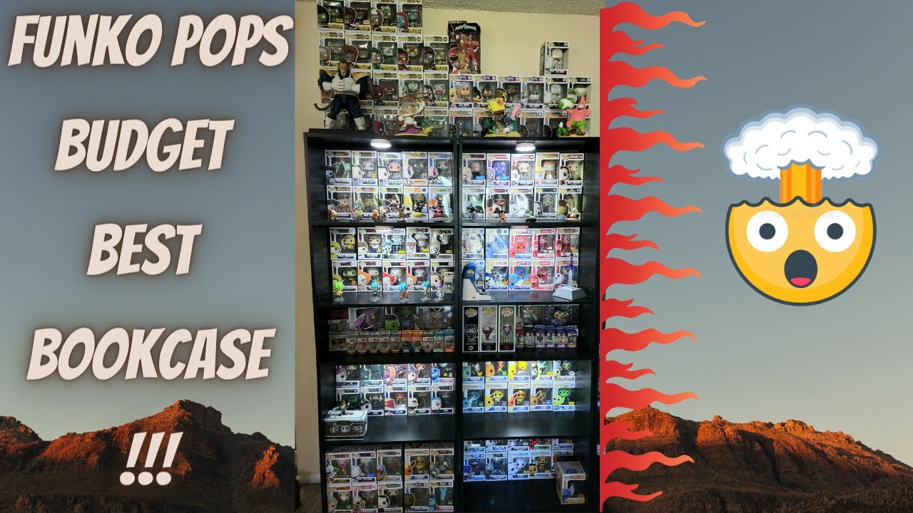 Funko pop best budget book case/shelf ( how to organize pops ) - YouTube