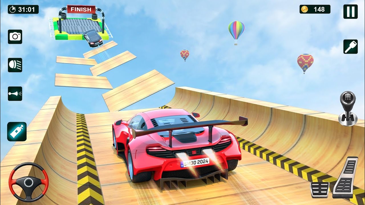 Super Crazy Mega Ramp GT Car Stunt 3D - Ramp Car Racing - Car Racing 3D ...