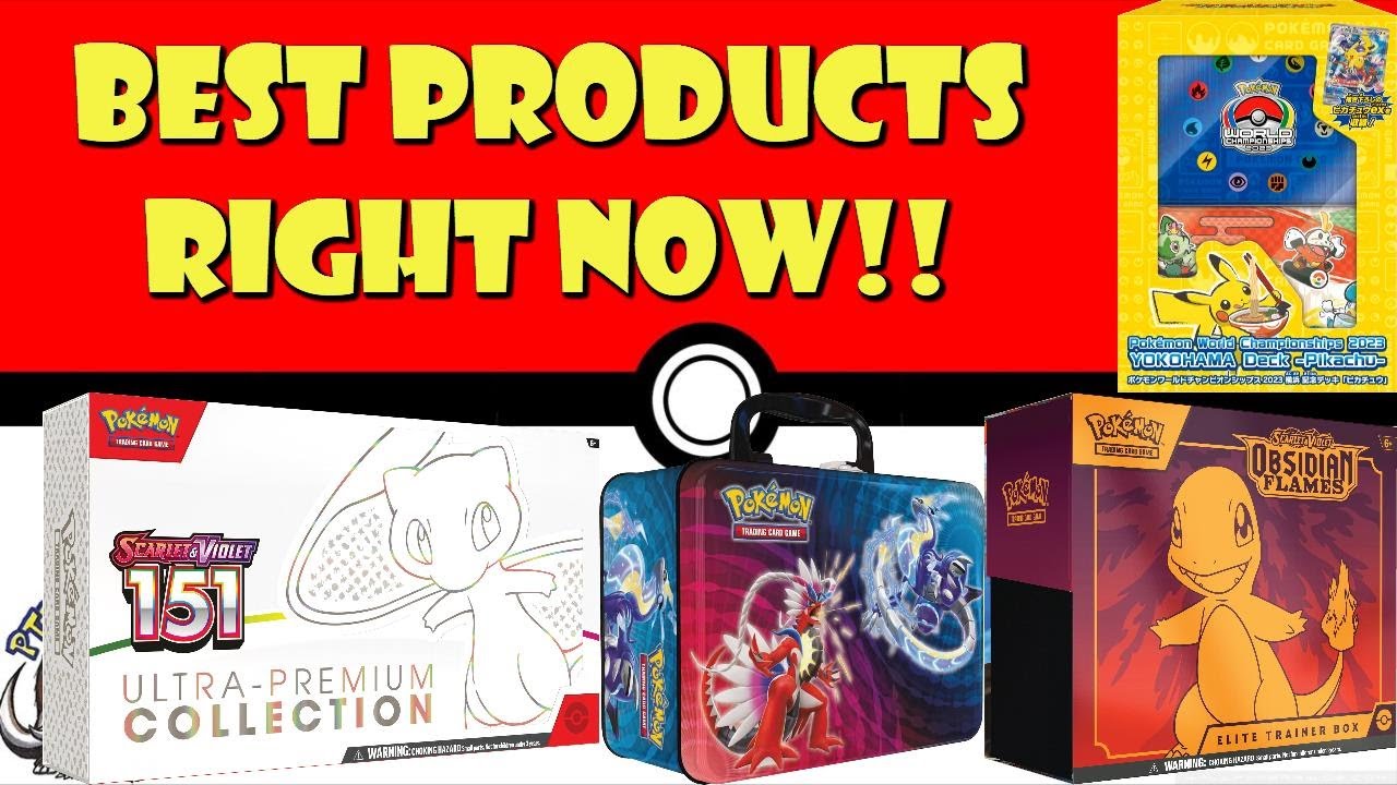 The Best Pokémon TCG Products to Buy Right Now! (Pokémon TCG Buyer's ...