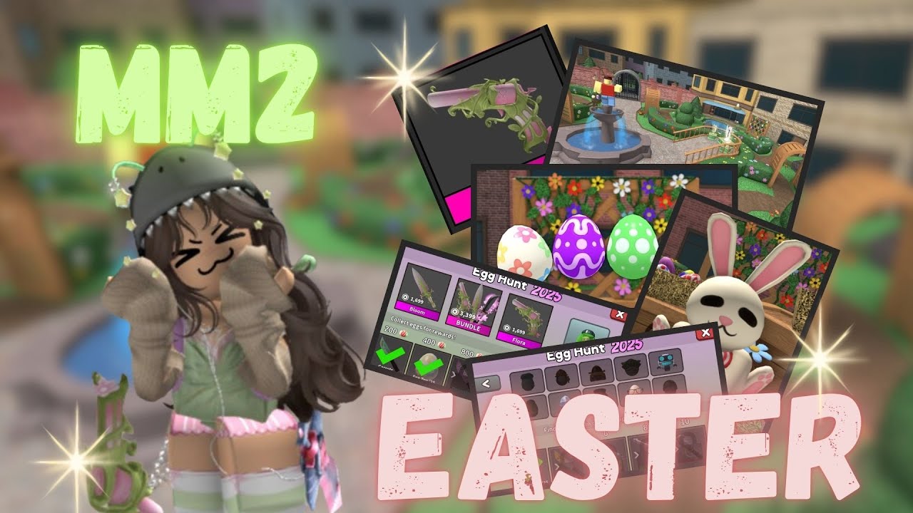 THE MM2 EASTER UPDATE 🩷🐣💚 (2025) | #mm2 #update #funny #cute #new # ...