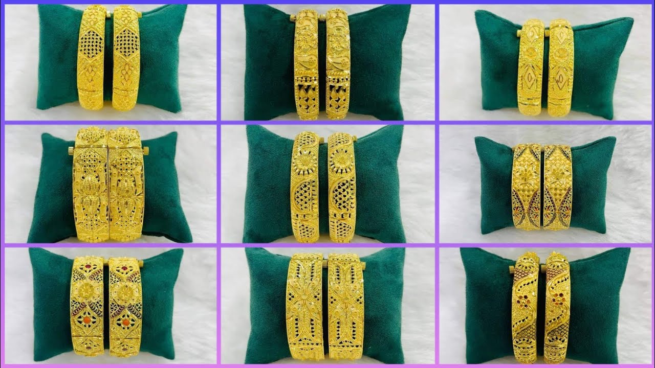 Bangla Design //#gold #bangla //Gold Design - YouTube